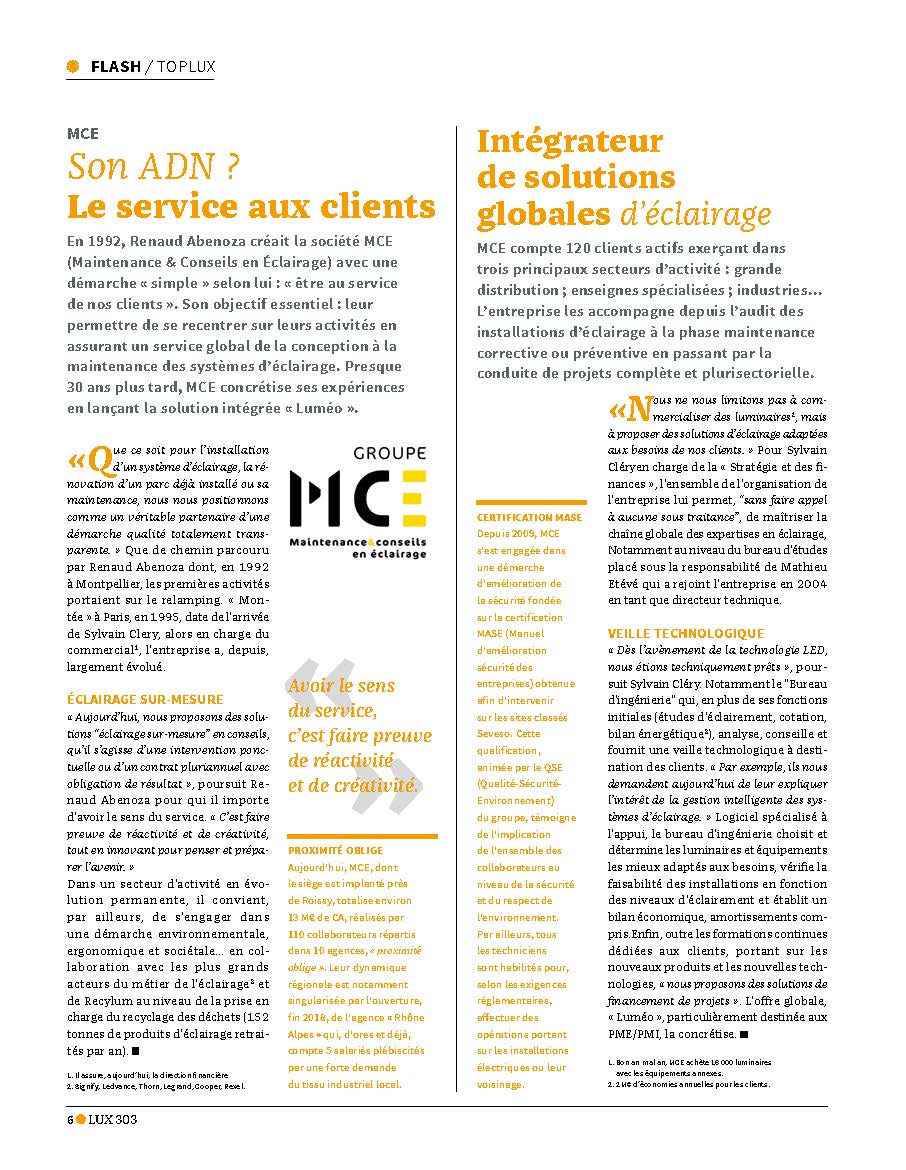 Groupe MCE